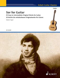 sor for guitar: 35 easy to intermediate original works for guitar (schott guitar classics)