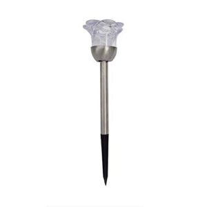 zuqiee solar lawn home garden light solar waterproof light led outdoor decorative light floor lamp outdoor rose light floor lamp