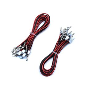 arcity 20 pcs arcade button wires harness cable for zero delay usb encoder pcb with 0.110inch 2.8mm terminals compatible with arcade led buttons and sanwa style buttons new,hy-pj096-2