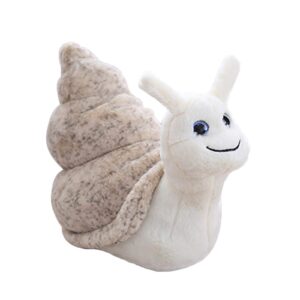 chelei2019 7" plush snail stuffed animal,cute soft sleeping snail plush toy gifts for kids