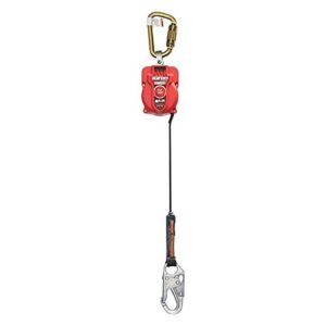 fall limiter, 9 ft, 400 lb. weight capacity, red