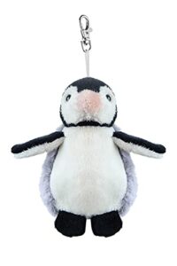 dilly dudu penguin stuffed animal plush keychain 4-inch