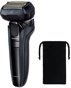 panasonic es-lv5g-k lamdash lamdash 5-blade shaver with pouch black