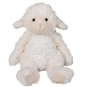 tribello lamb plush cozy lamb stuffed animal, great cuddle plushies toy for kids or baby gift - 12 inch