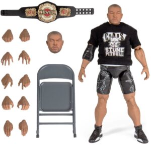 super7 new japan pro wrestling ultimate figures: tomohiro ishii action figure, multicolor