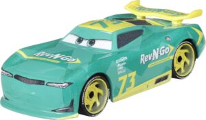 disney cars toys m fast fong, miniature, collectible racecar automobile toys based on cars movies, for kids age 3 and older, multicolor