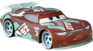 disney cars sheldon shifter, miniature, collectible racecar automobile toys based on cars movies, for kids age 3 and older, multicolor