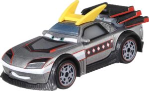 disney cars toys kabuto, miniature, collectible racecar automobile toys based on cars movies, for kids age 3 and older, multicolor