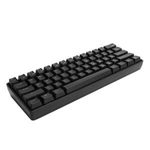 mechanical gaming keyboard, 19 rgb backlight modes gaming keyboard 61 keys for computer laptop for pc gamer