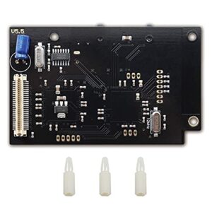 lysee 3d printer parts & accessories - for gdemu optical drive simulation board gdi cdi v5.5 for sega dreamcast dc game console - (color: black)