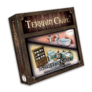 terraincrate: bathroom & kitchen miniatures