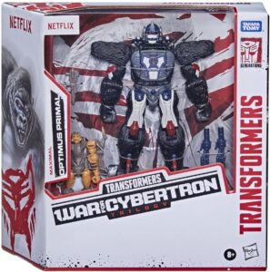 transformers netflix war for cybertron optimus primal and rattrap, (f0976)