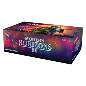 magic: the gathering modern horizons 2 draft booster box | 36 packs (540 magic cards)