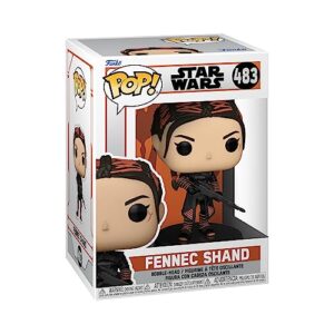 funko pop! star wars: the mandalorian - fennec shand vinyl bobblehead