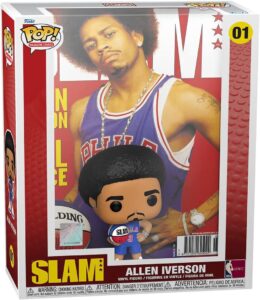 funko pop! nba cover: slam - allen iverson