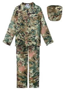 relibeauty soldier costume army camouflage uniform,120