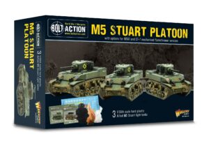 warlord games m5 stuart platoon