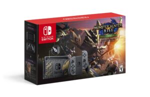 nintendo switch monster hunter rise deluxe edition system - switch (renewed)