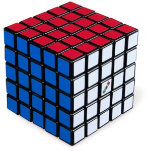 rubik’s cube, 5x5 cube color-matching puzzle highly complex challenging problem-solving brain teaser fidget toy, for adults & kids ages 8 and up