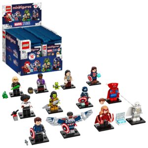 lego minifigures marvel studios 71031 building kit; an awesome gift for fans of super hero building toys; new 2021 (1 of 12 to collect)