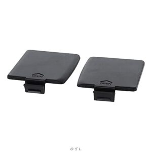 battery door cover lid repair for sega game gear gg console-1pair black