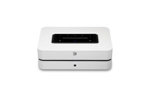 bluesound powernode wireless multi-room high resolution music streaming amplifier - white