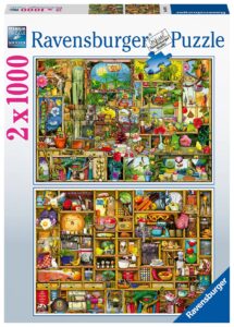 ravensburger colin thompson 2x 1000 piece jigsaw puzzles for adults & kids age 14 up [amazon exclusive]