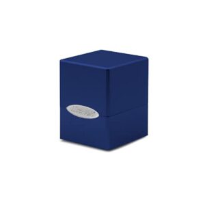 ultra pro e-15586 satin cube deck box-pacific blue, no pattern