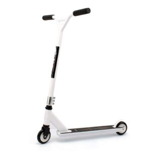 ygqtbc stunt scooter complete trick scooters aluminum entry level freestyle kick scooters for kids 8 years and up, boys, children, teens (color : white)