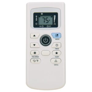 rcecaoshan replacement for emerson quiet kool air conditioner remote control eapc8rd1 eapc10rd1 eapc12rd1 eapc14rd1 eape14rd1