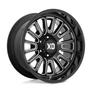 20x9 xd xd864 rover gloss black milled 6x135 et0