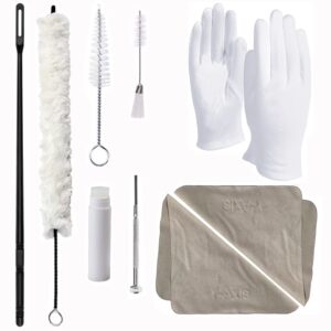 y-axis 10 pcs flute cotton cleaning brush kit