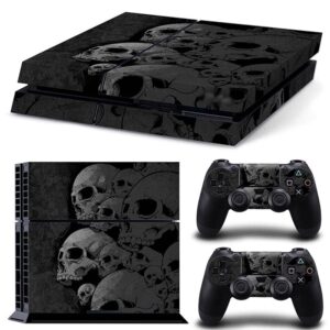 vinyl skin sticker for ps4, blue fire console and controllers skins wrap vinyl sticker decal cover