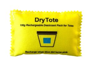 100g rechargeable desiccant pack - moisture absorbing bag - desiccant dehumidifier for storage bins and totes …