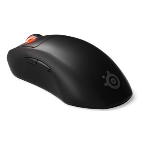 steelseries esports wireless fps gaming mouse - ultra lightweight, prime programmable, 18k cpi sensor, magnetic optical switches, pc/mac, black