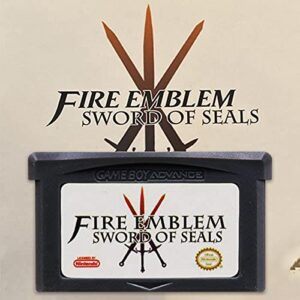 fire emblem sword of seals (binding blade) 32 bit game gameboy advance gba, third-party games cards cartridge compatible with gbm/gba/sp/nds/ndsl (reproduction version)