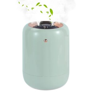 maypal humidifiers for bedroom, cool mist humidifier,1l wireless quiet humidifiers with battery for baby office,2 spray modes & 4timer, auto shut-off,easy to clean