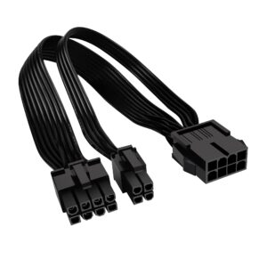 jzymod eps12v cpu 8 pin female to cpu atx 8 pin and atx 4 pin male power supply extension cable