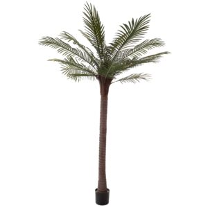 robellini palm artificial tree - 78-inch potted faux plant for office or home decor - realistic greenery for indoor or outdoor use by pure garden