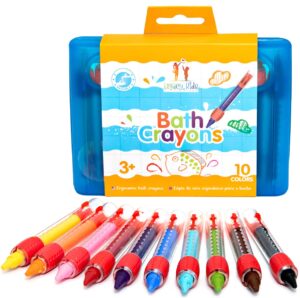 bath crayons for kids ages 4-8 | washable crayons | gel crayons for kids bath toys | toddler crayons | non toxic crayons for 1 year old | bathtub crayons for kids ages 2-4 | non twistable crayons