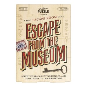 professor puzzle escape from the museum escape room game