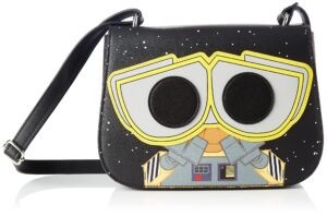 loungefly x disney pixar wall-e eve boot pop! earth day crossbody - cute festival crossbody bags