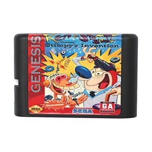 samrad ren the stimpy show 16 bit md game card for sega mega drive for genesis