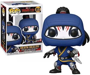 funko pop! shang-chi and the legend of the ten rings death dealer vinyl bunddled with a pop! box protector