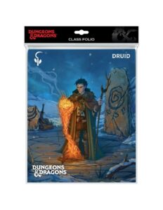 ultra-pro 194590 accessories dungeons & dragons class folio druid, multicoloured, 18595