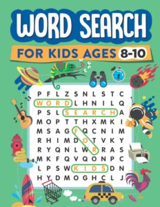 word search for kids ages 8-10: 100 word search puzzles