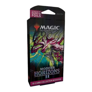 magic: the gathering modern horizons 2 collector booster pack | 15 magic cards