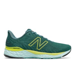 new balance men's fresh foam running shoes, 880v11, trek/sulphur yellow, 10.5