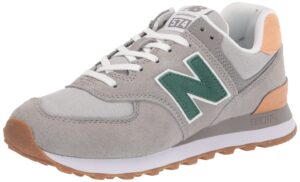 new balance women's 574 v2 restore sneaker, marblehead/rain cloud, 12