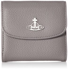 vivienne westwood johanna 51070026 folding wallet, gray